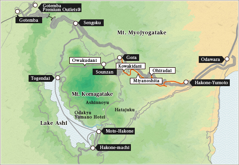 Hakone Map
